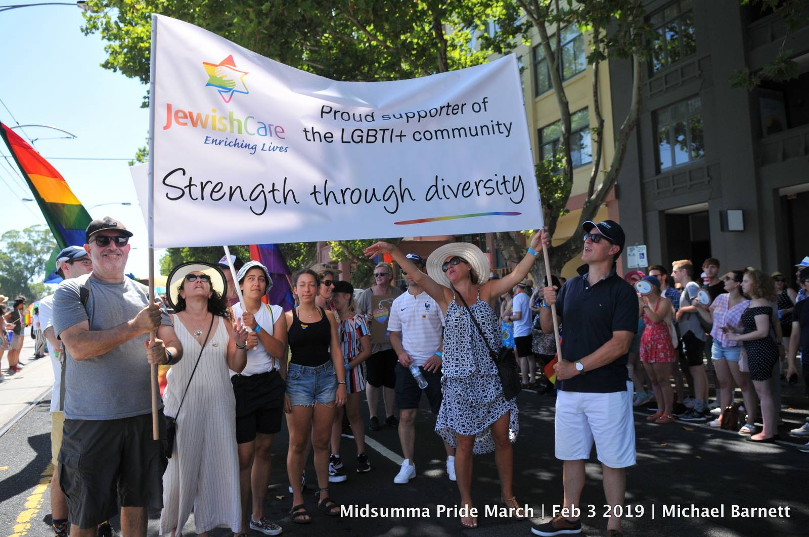 Jewish Care Marches with Pride – Aleph Melbourne